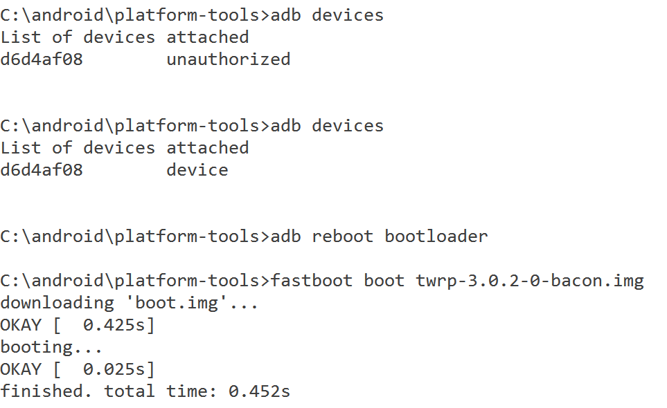 Fastboot/ADBの使い方、トラブルシューティング | てくてくテック