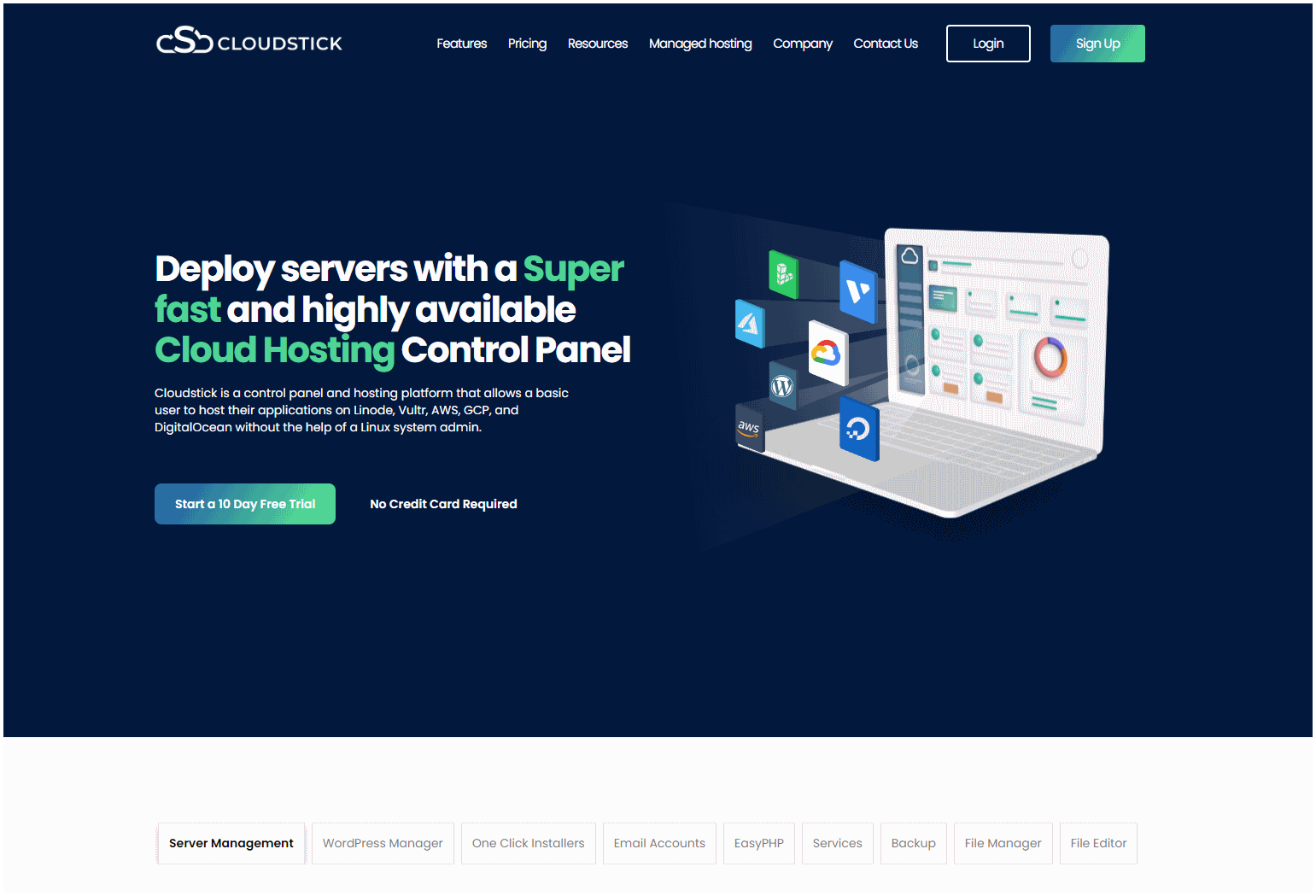 新鋭のコントロールパネルcloudstick | てくてくテック